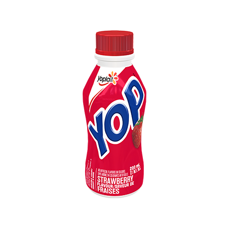 Yop Yogurt - Strawberry - Yoplait Canada